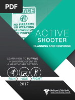 Active Shooter Response Plan Template | PDF | Emergency Management ...