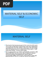 Lesson 6 - The Material Self | PDF | Learning | Family