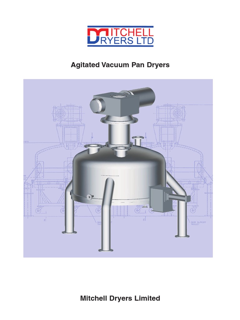 Vacuum Pan Dryer | PDF | Clothes Dryer | Vacuum