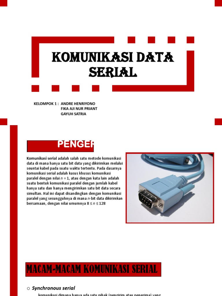 Komunikasi Data Serial | PDF