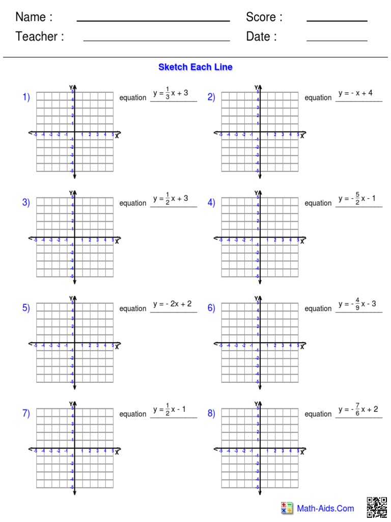 Algebra1 Func Graph Intercept1 2 | PDF | Teaching Mathematics
