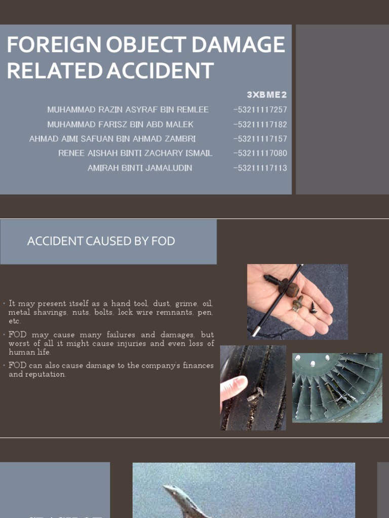 Crash of Air France Concorde | PDF | Foreign Object Damage | Aviation ...