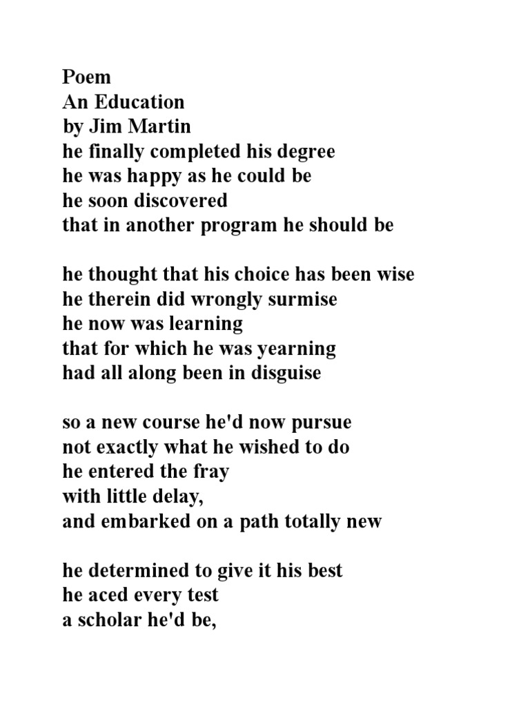 Poem | Poetry | Fiction & Literature