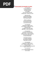 Letra Tu Carcel | PDF