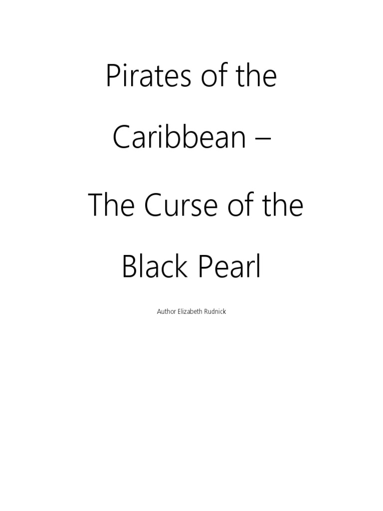 Pirates of the Caribbean: The Curse of the Black Pearl - Character ...