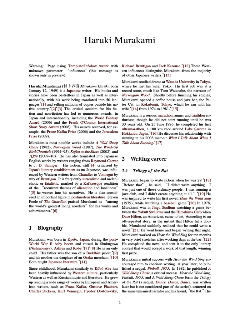 Haruki Murakami | PDF