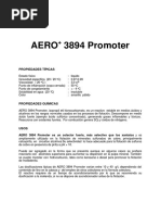 Ficha Tecnica - Aerofloat 242 | PDF | Solubilidad | Compuestos químicos
