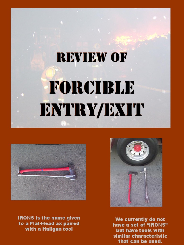 Review Of: Forcible Entry/Exit | PDF