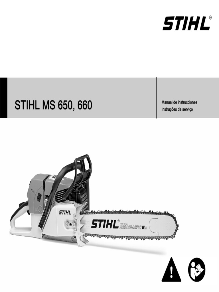 Stihl MS 650 - 660 | PDF | Carburador | Lubricante