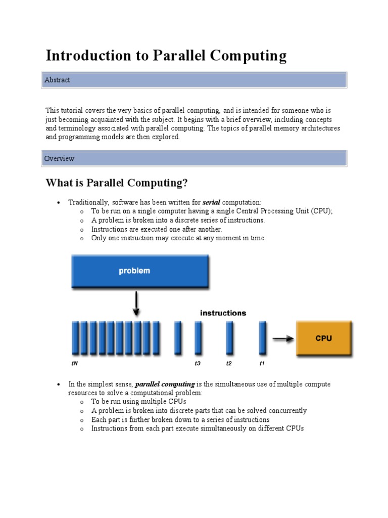 Parallel Computing Varun Patial | PDF | Parallel Computing | Message Passing Interface
