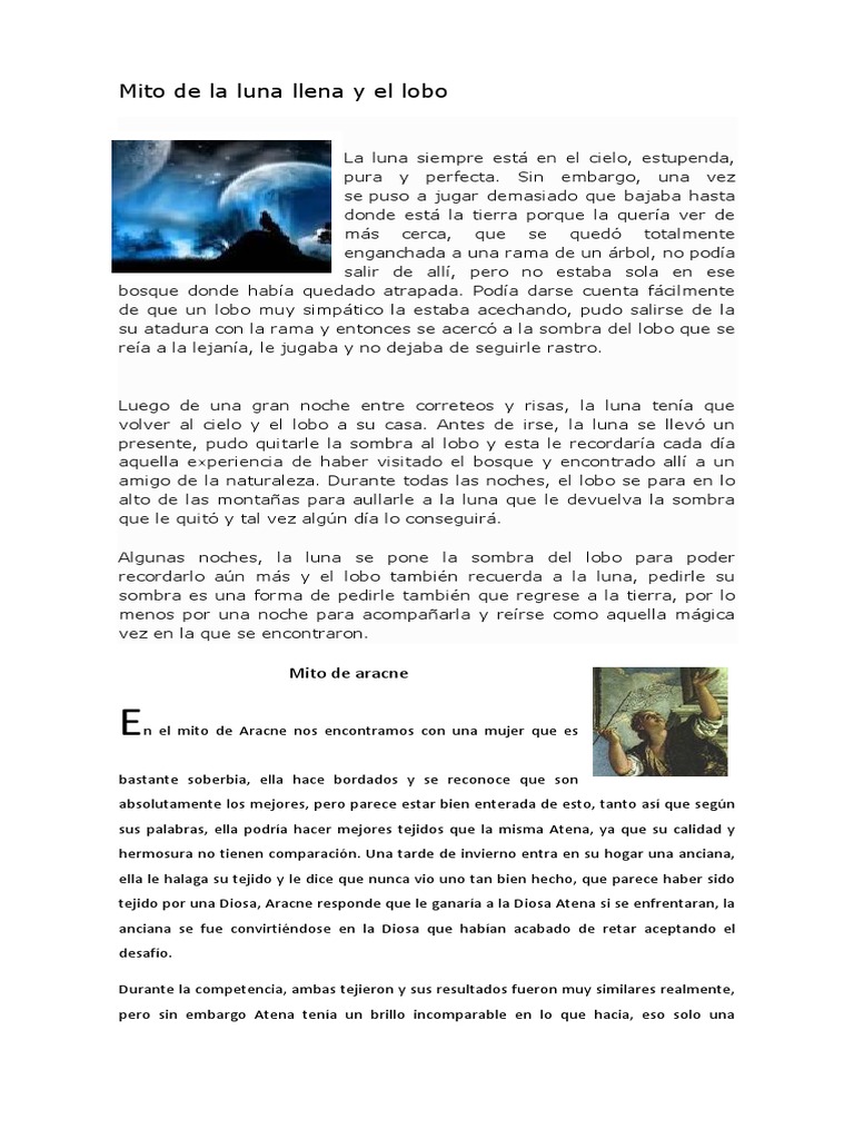 Mito de La Luna Llena y El Lobo | Luna | Lobo gris