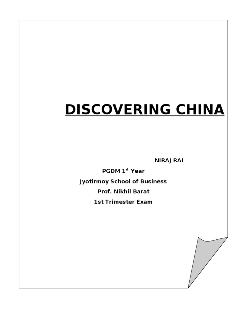 China Final Project Final | PDF | Taiwan | Kuomintang