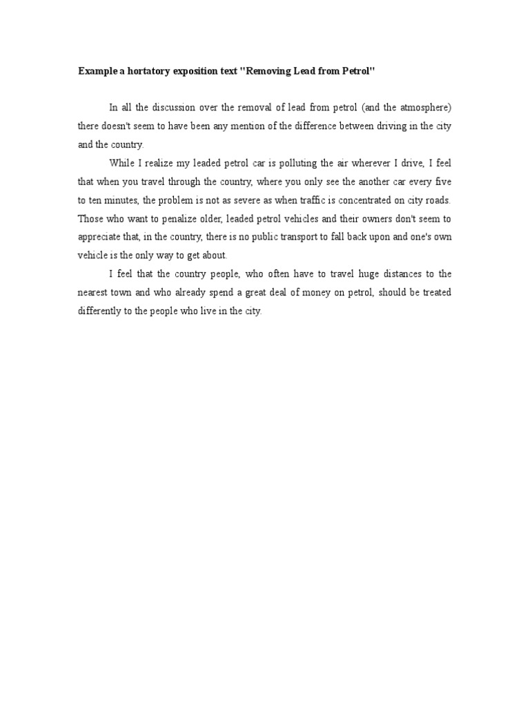 Exposition Text | PDF