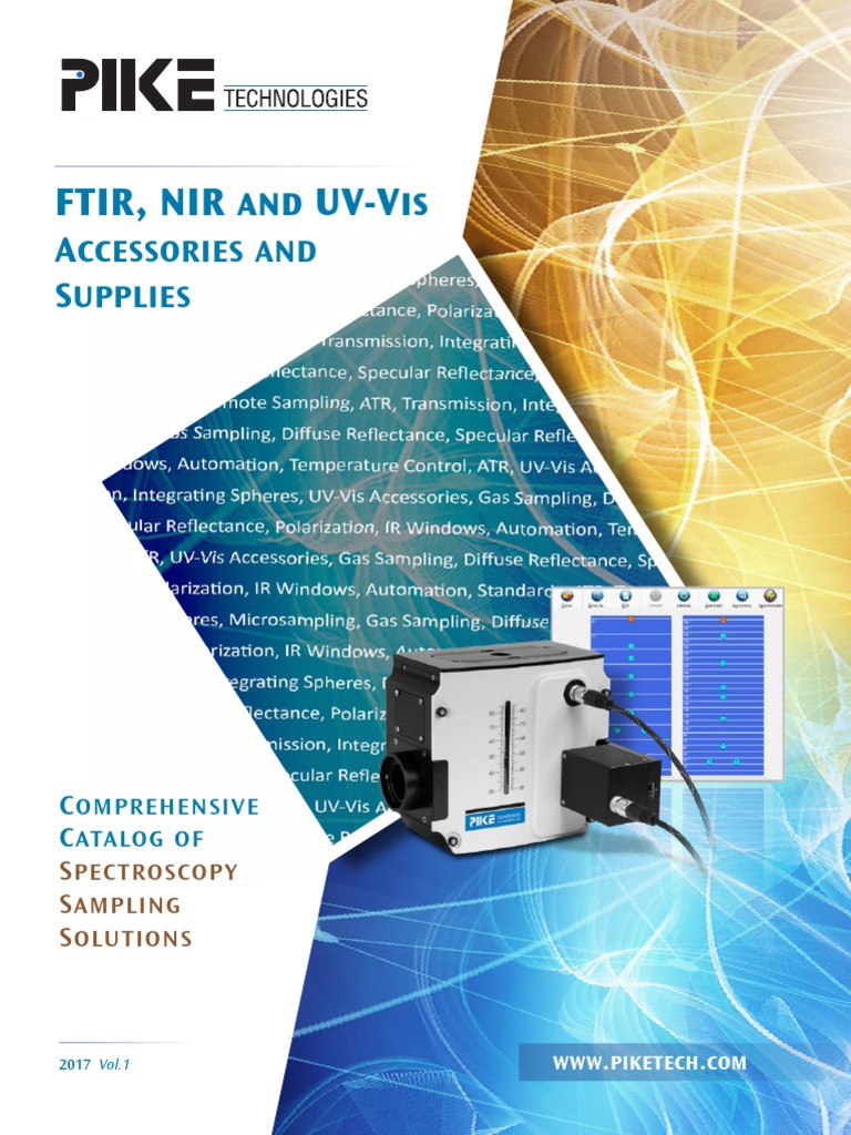 PIKE Catalog 2017 Vol-1 | PDF | Fourier Transform Infrared Spectroscopy | Ultraviolet–Visible ...