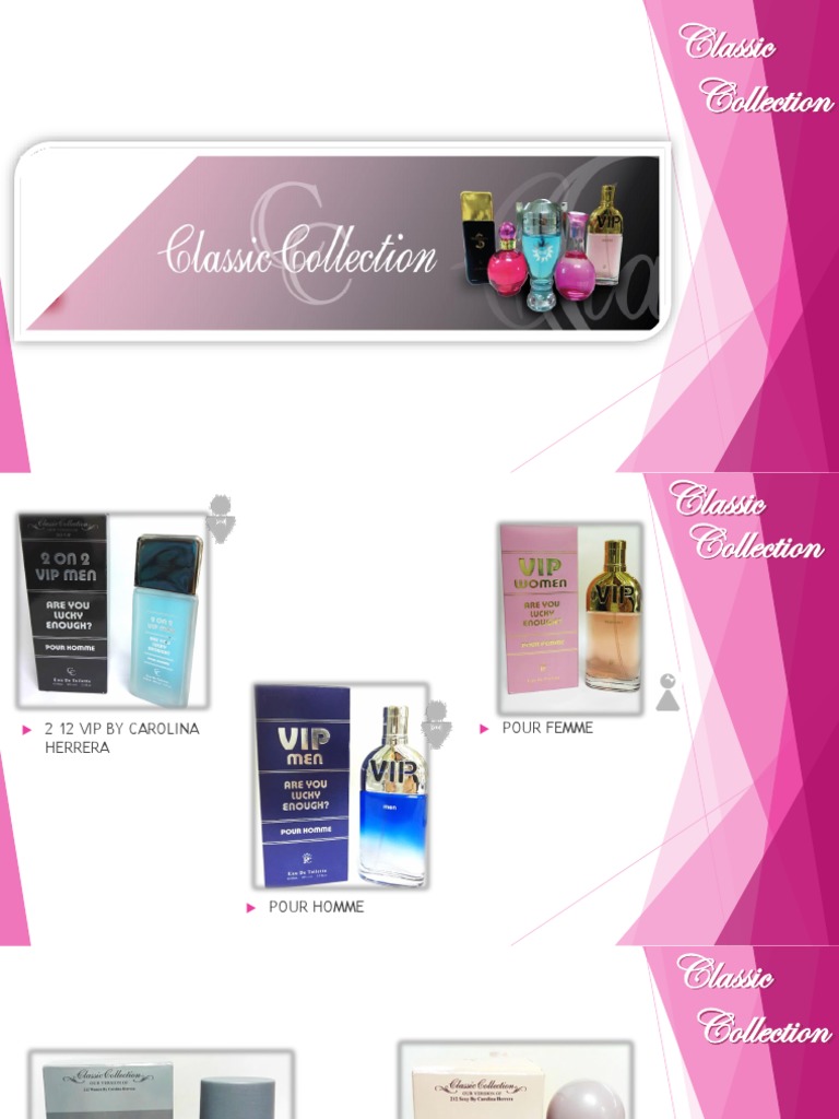 Catalogo Classic Collection (Actualizado 12 Junio 2016) | PDF | Fashion ...