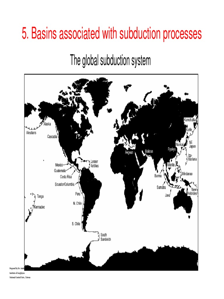 Basins Associated with Subduction Processes: Trench-Slope Basins ...