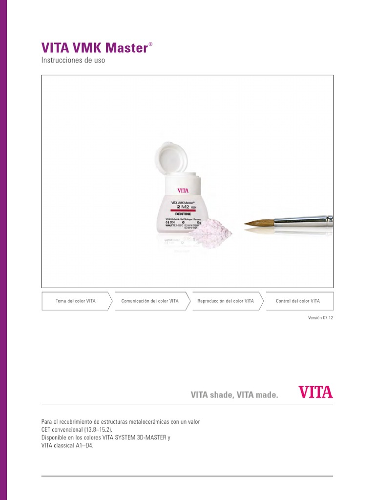 Vita VMK Master | PDF | Cerámica | Revestimiento