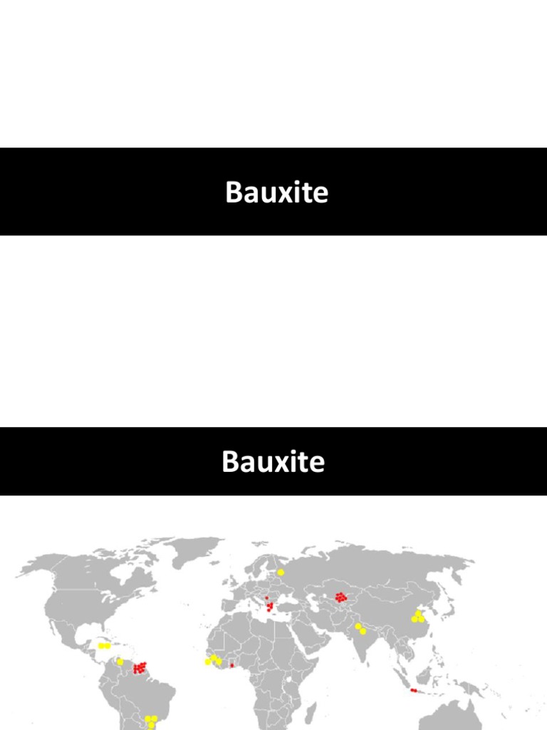 Bauxite PDF | PDF | Aluminium Oxide | Aluminium