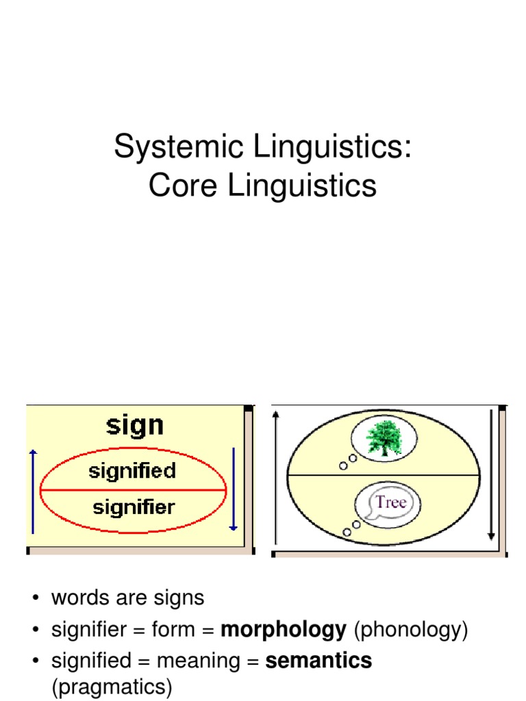Core Linguistics Morphology | PDF | Morphology (Linguistics) | Word