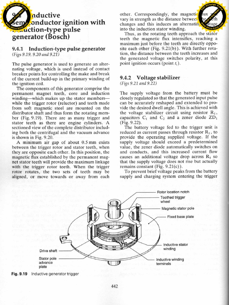Induction-Type Pulse Generator Ignition System | PDF