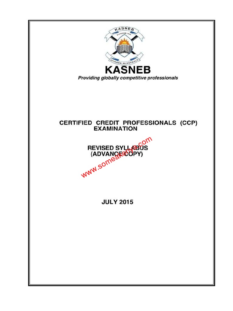 CCP Syllabus Book PDF | PDF