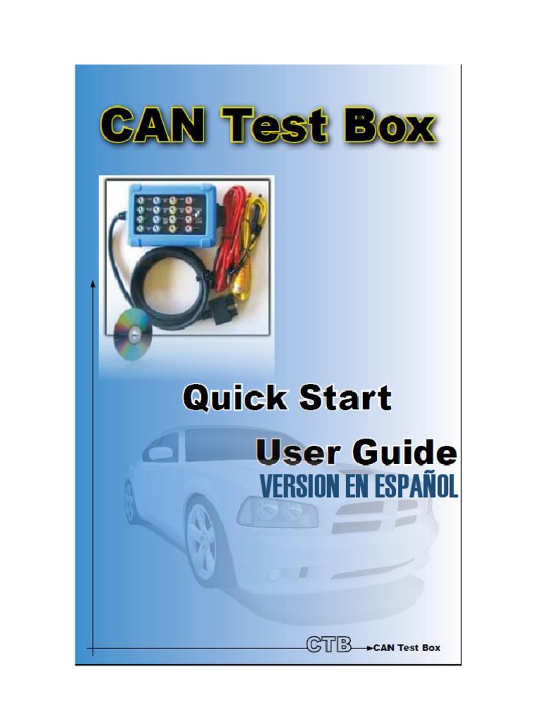 Manual CAN Test Box TA069 | PDF | Diodo emisor de luz | Terminal de ...