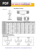 Unc Unf Metric Thread Chart Northwest Fastener | PDF | Screw | Metalworking