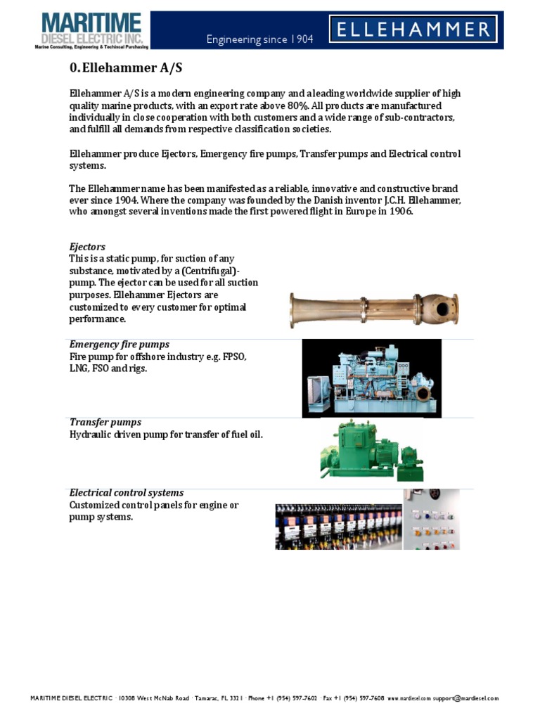 Ellehammer Ejectors: Overview and Guide | PDF | Jet Engine | Pump