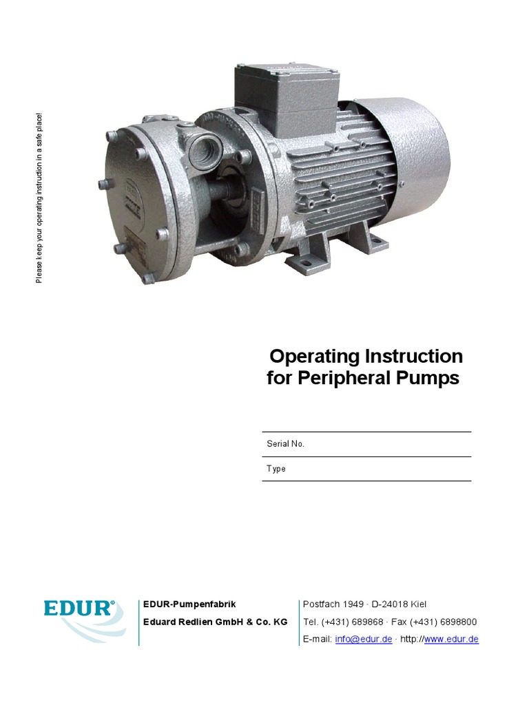 202 Edur Pbu Eb Lbu NH Z Manual | PDF | Pump | Valve