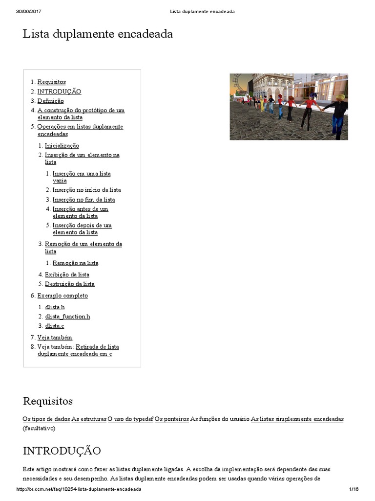Lista Duplamente Encadeada PDF | PDF | Ponteiro (programação de ... Lista Duplamente Encadeada PDF | PDF | Ponteiro (programação de ...