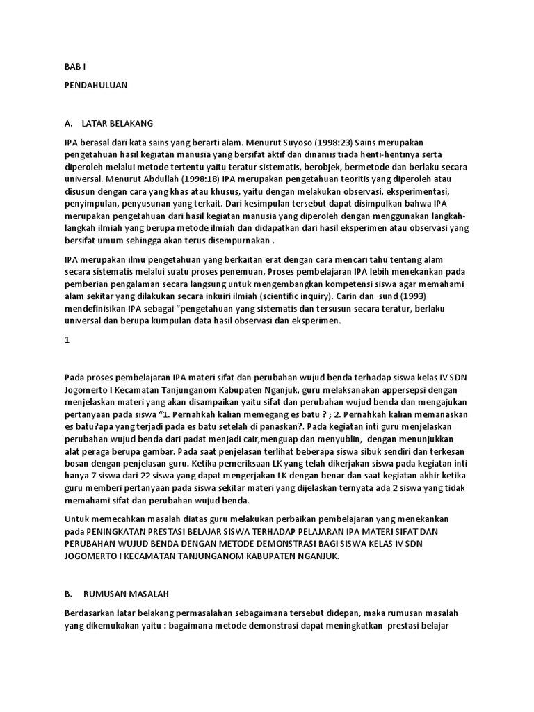 Contoh PKP Ipa 2 | PDF