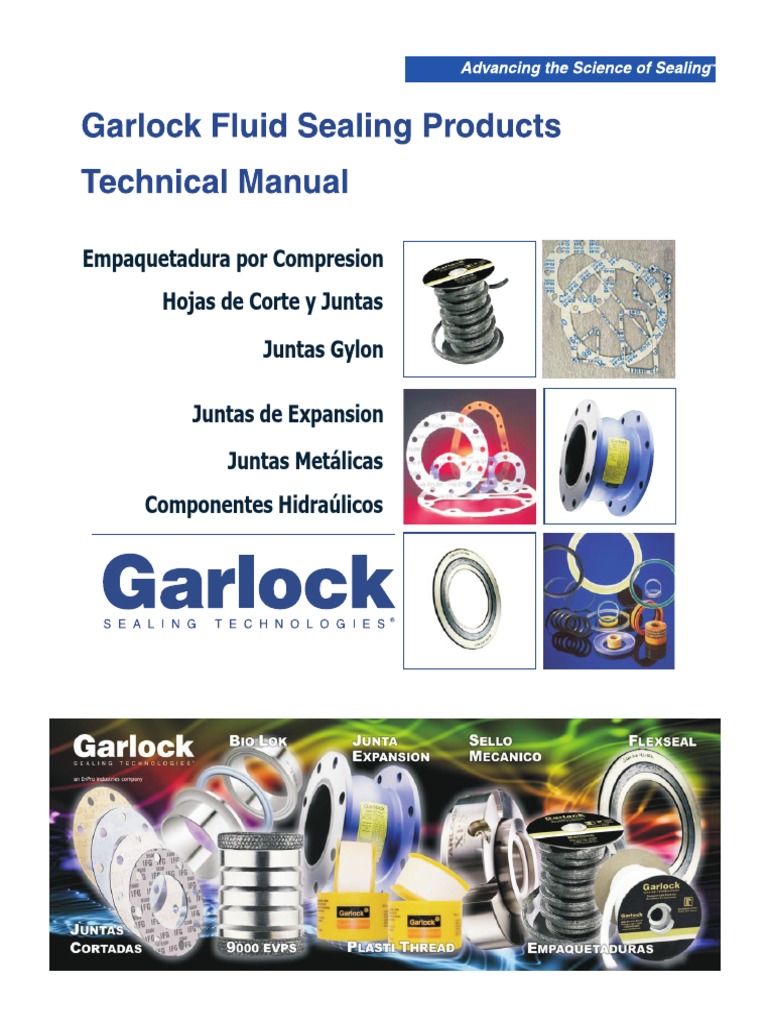 Catalogo Garlock | PDF | Lubricante | Aluminio