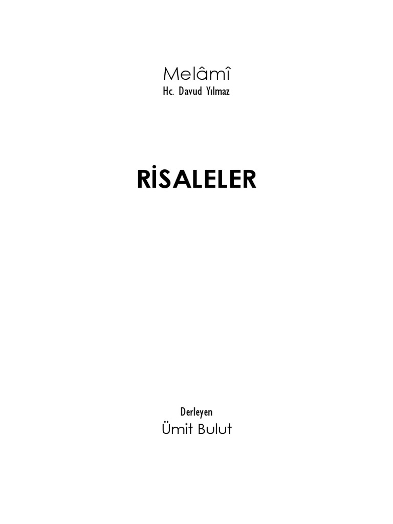 Risaleler | PDF