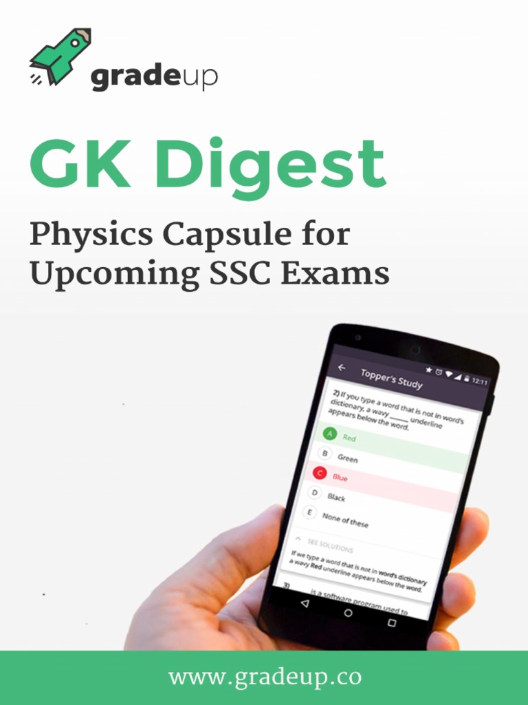 Physics Capsule Watermark (1) .PDF 22 | PDF | Waves | Orbit