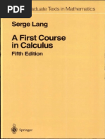 Algebra - Serge Lang PDF | PDF