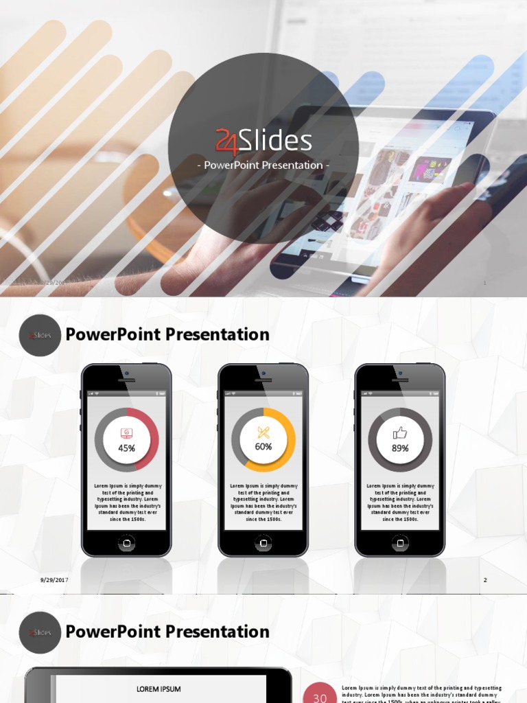 24slides Templates 4 | PDF | Media Technology | World Wide Web