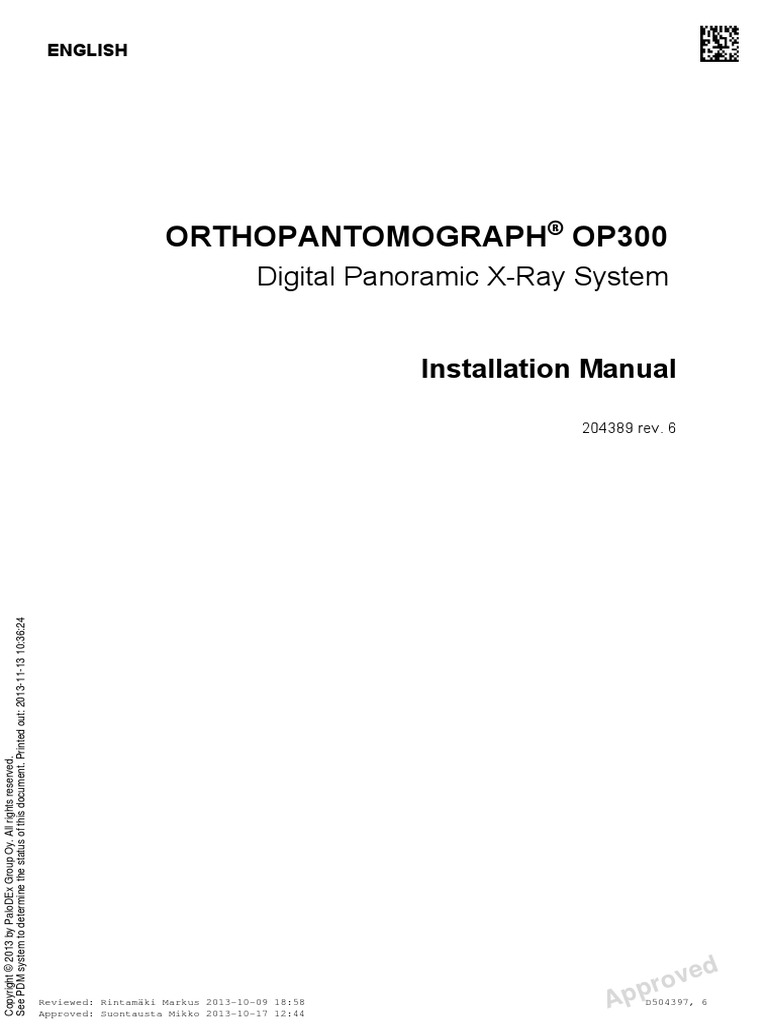OP300 Installation Manual Rev6 PDF | PDF | Copyright | Calibration