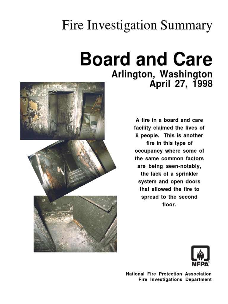 Fire Investigation Summary 1-1998 | PDF