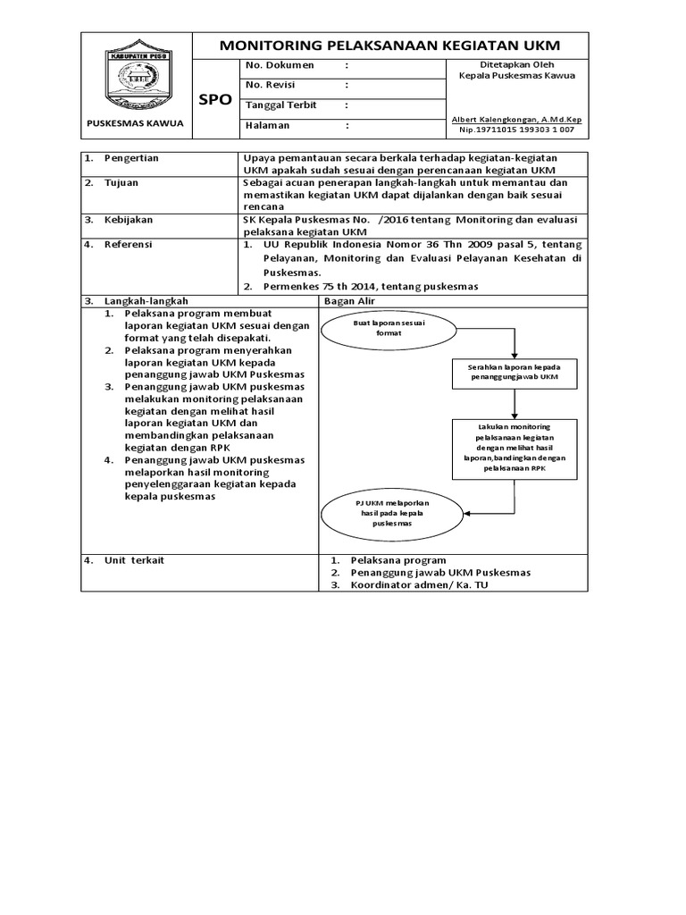 SOP BAB 4 Monitoring | PDF