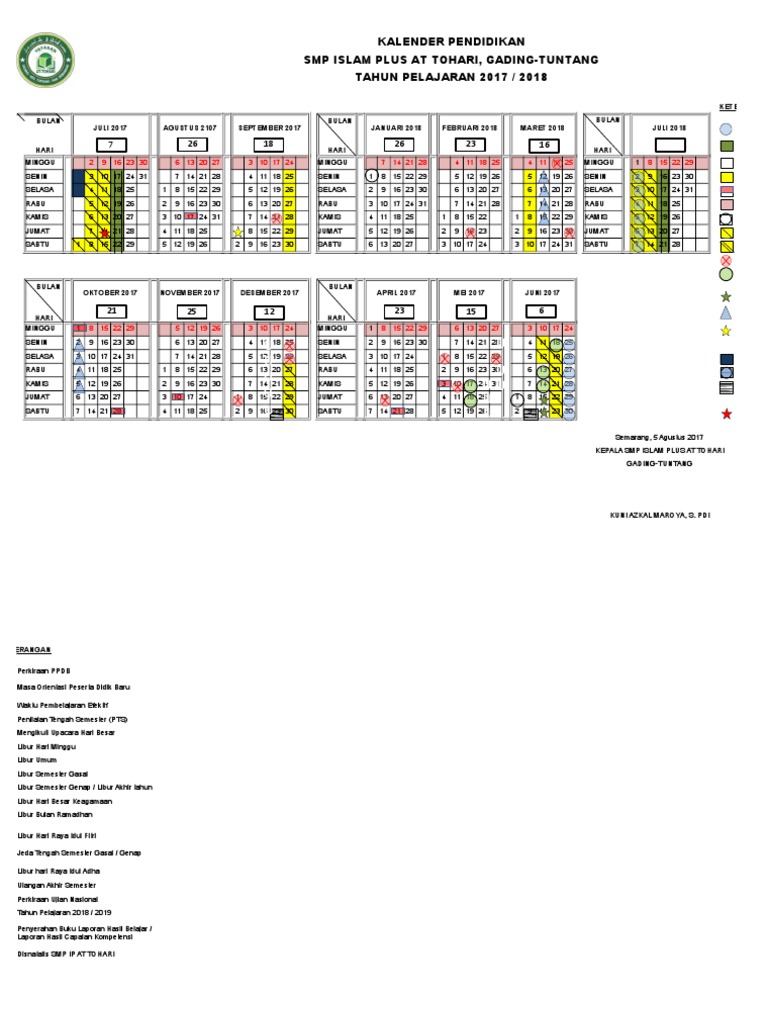 Contoh Kaldik SMP | PDF