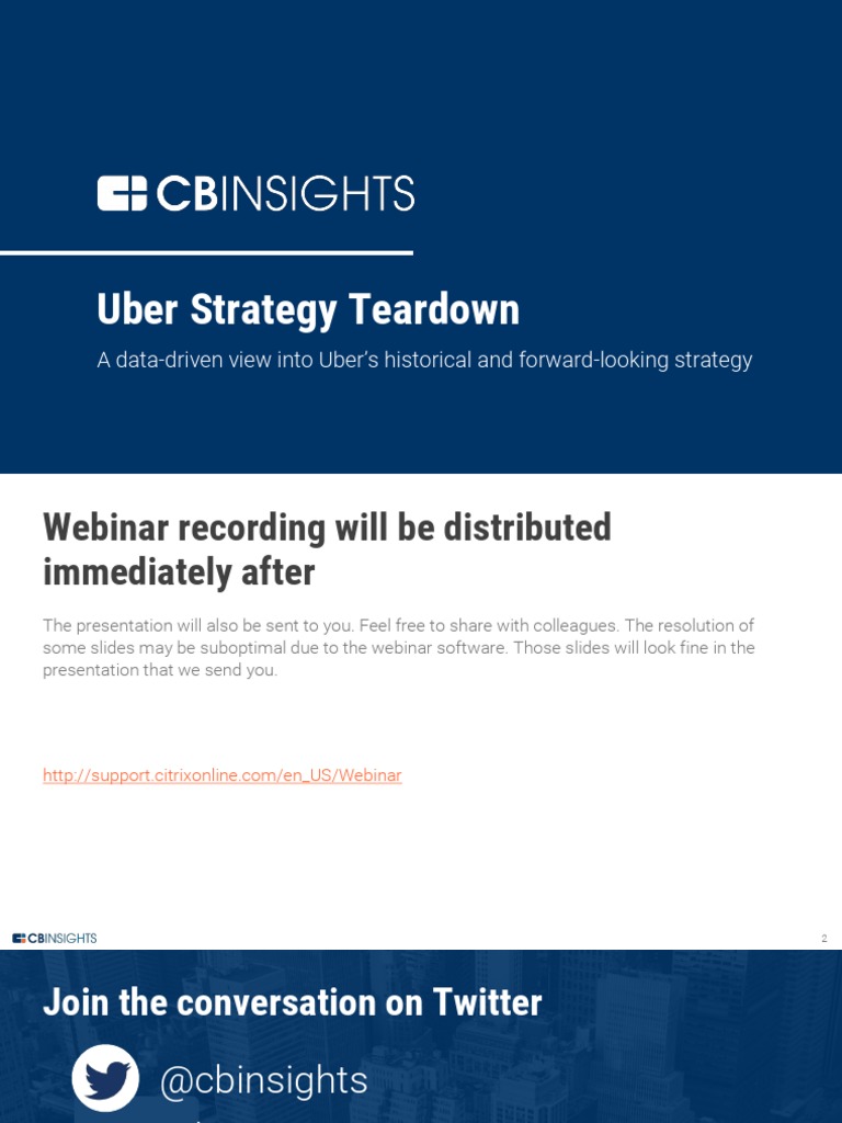 Uber Strategy Teardown | PDF | Uber (Company) | Venture Capital