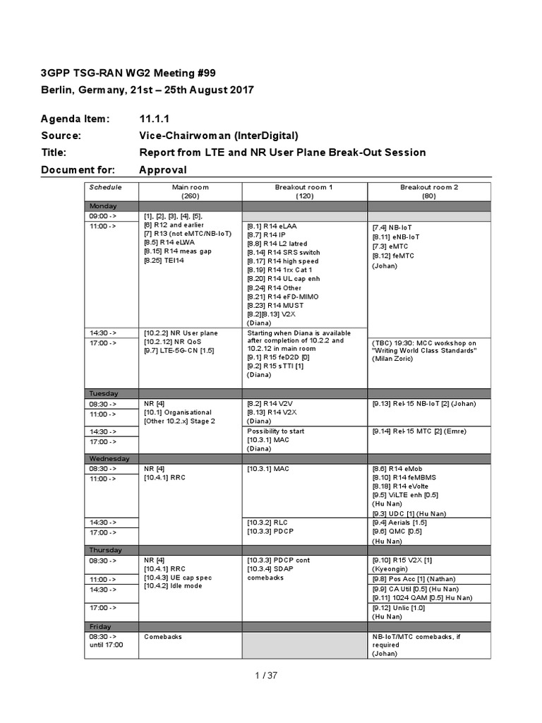 NR UP LTE Breakout Session 22-08-17!13!45 | PDF | Lte ...