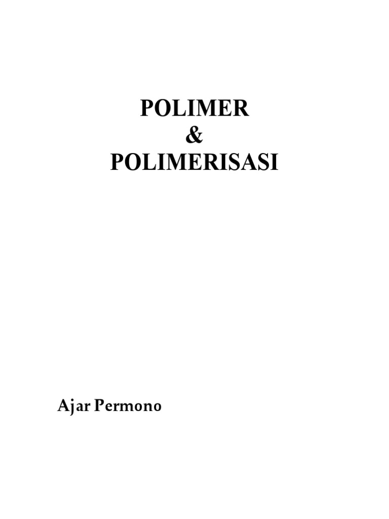 E-Book Polimer PDF | PDF