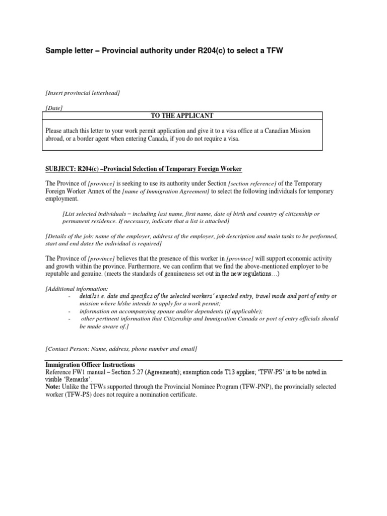 Sample Letter 204c Eng | PDF | Finance & Money Management | Social Science