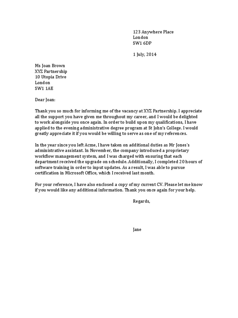 Semi Formal Letter PDF | PDF