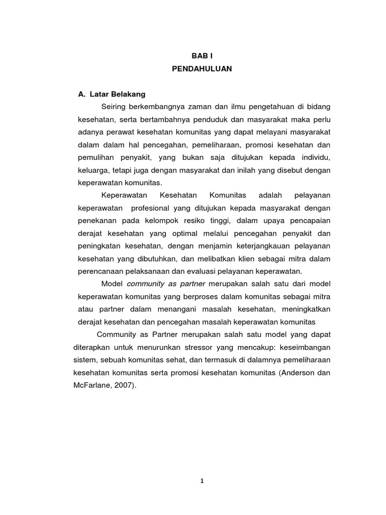 Teori Anderson Dan McFarlane Bu Laras | PDF