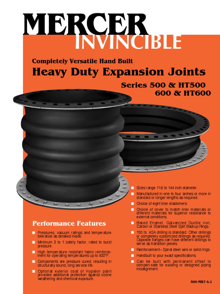 Mercer Expansion Joints | PDF | Materials | Building Engineering
