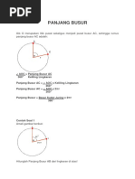 Contoh Soal Panjang Busur | PDF