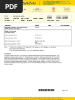 CT Scan Result Sample Template | PDF | Radiology | Ct Scan
