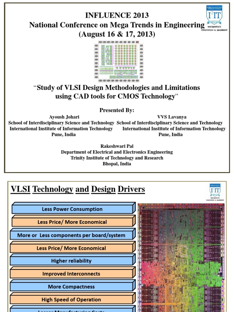 Study of VLSI Design Methodologies and Limitations Using CAD Tools For CMOS Technology ...